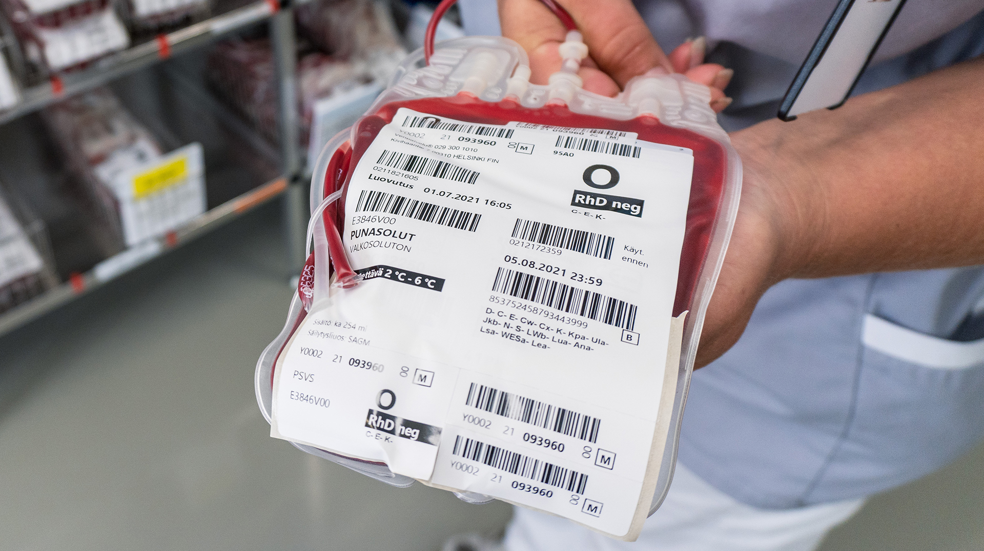 Blood products - Blood Service